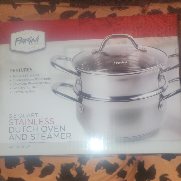Kitchen | Stainless Steel Dutch Oven And Steamer Set | Poshmark